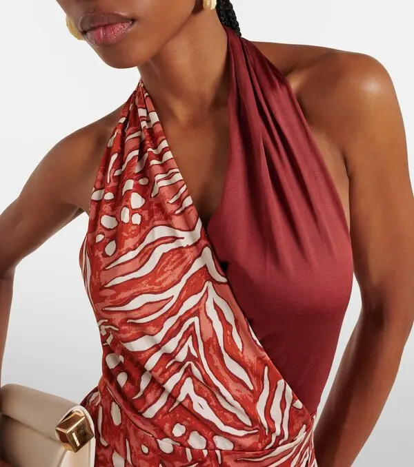 Diane Von Furstenberg Chase Jersey Wrap Dress