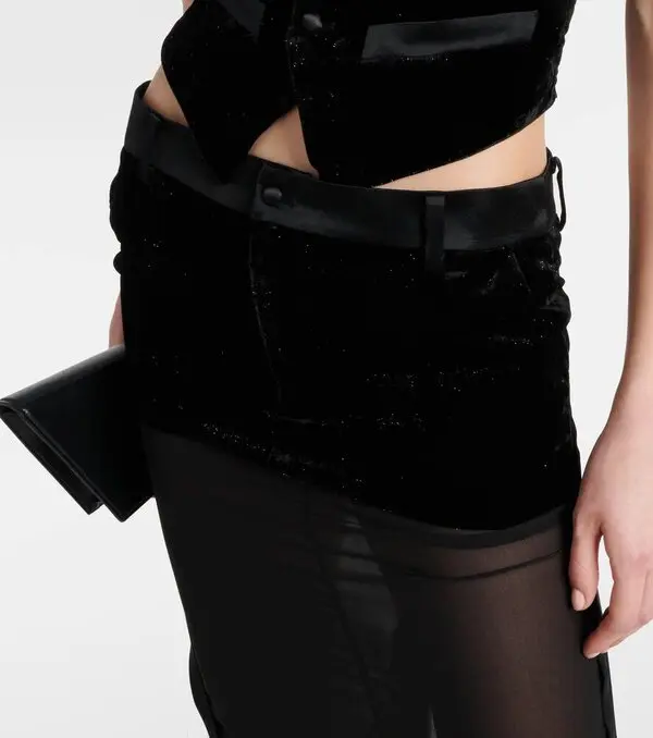 DIDU Mesh Maxi Skirt