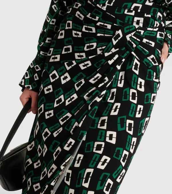 Diane Von Furstenberg Willow Printed Skirt