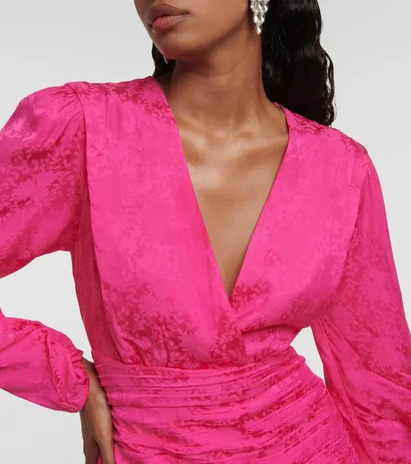 Rixo Jacquard Mini Dress