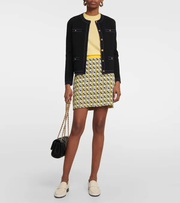Tory Burch Knit Miniskirt
