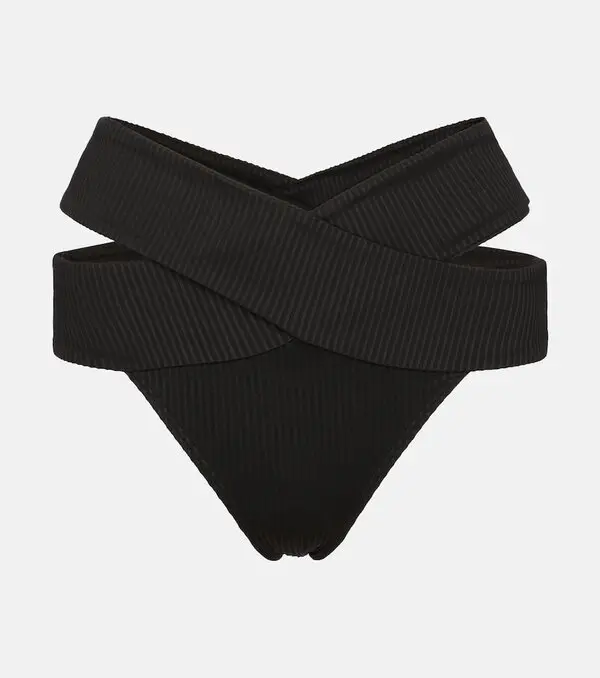 ALEXANDRA MIRO Tara Bikini Bottom - Black