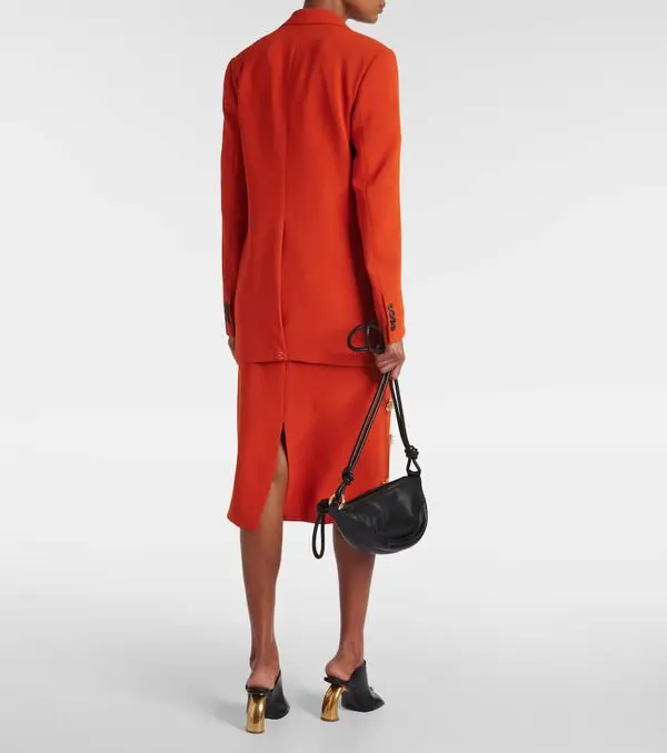 Dries Van Noten Crepe Blazer