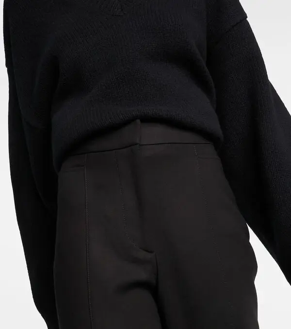 TOTEME High-rise Slim Suit Pants