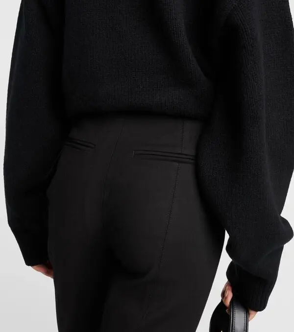 TOTEME High-rise Slim Suit Pants