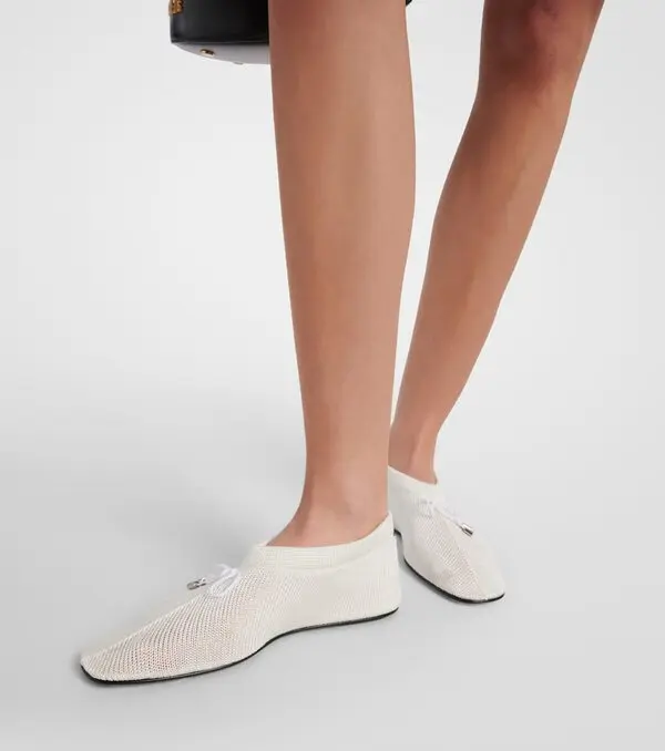 TOTEME Knit Ballet Flats