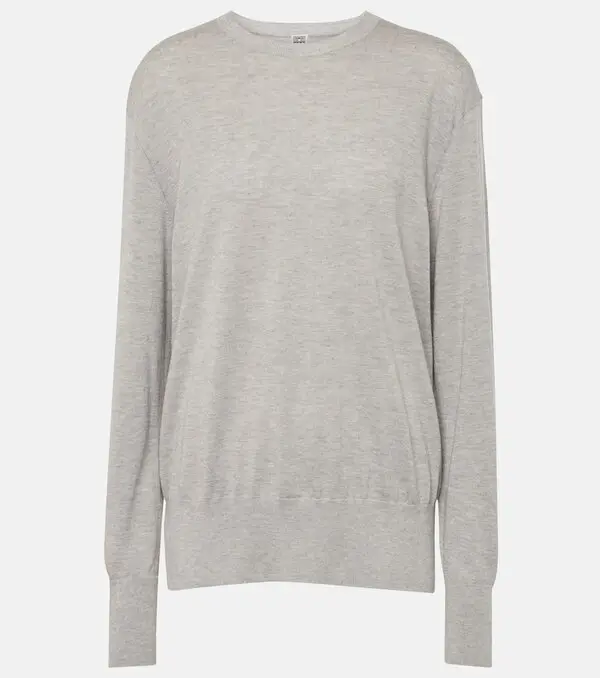 TOTEME Silk And Cashmere-blend Sweater