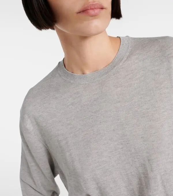 TOTEME Silk And Cashmere-blend Sweater