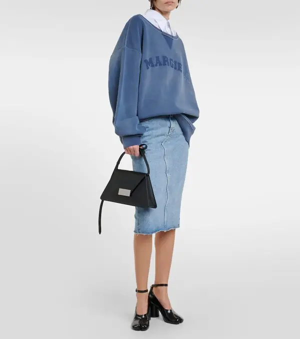 MAISON MARGIELA Denim Midi Skirt