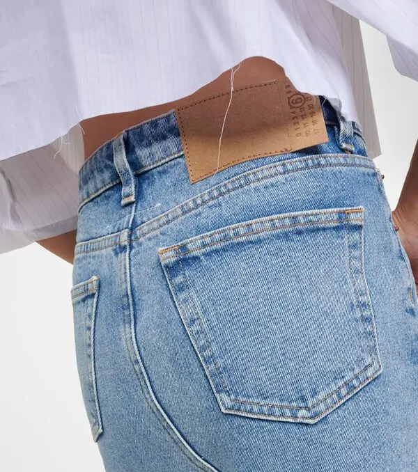 MAISON MARGIELA Denim Midi Skirt