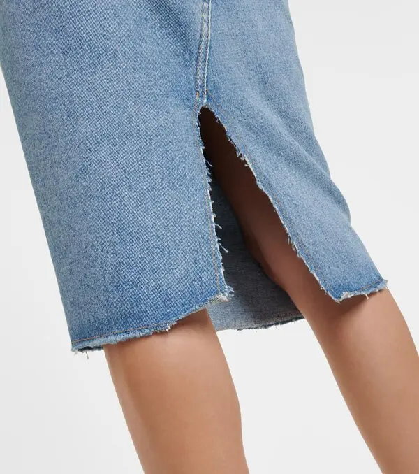 MAISON MARGIELA Denim Midi Skirt