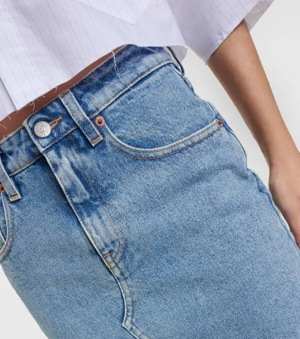 MAISON MARGIELA Denim Midi Skirt