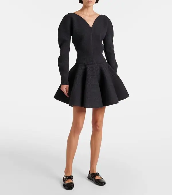 Alaïa Heart Wool-blend Sweater