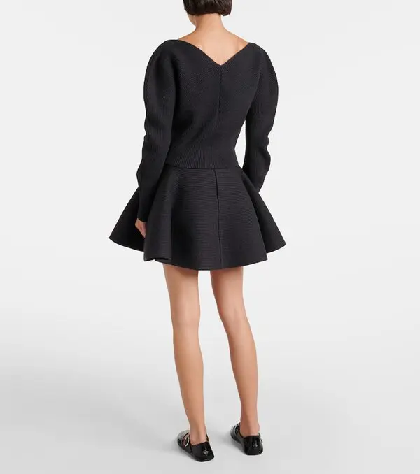 Alaïa Heart Wool-blend Sweater