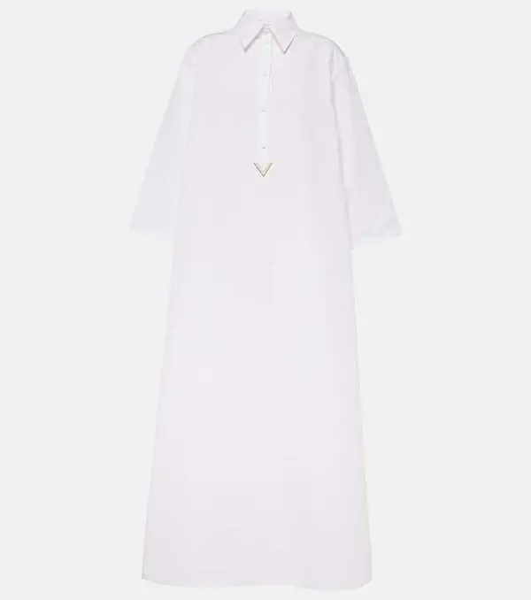 Valentino Garavani Cotton And Linen Kaftan