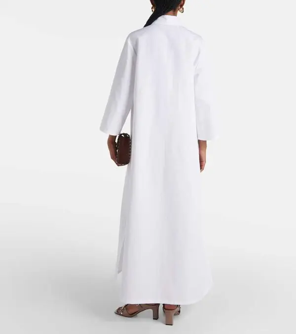Valentino Garavani Cotton And Linen Kaftan