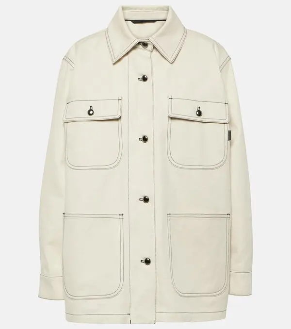 Max Mara Dardano Cotton-linen Jacket