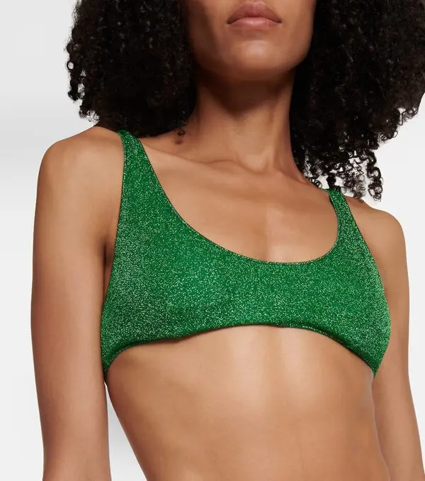 Oseree Lumiere Metallic Bikini Set