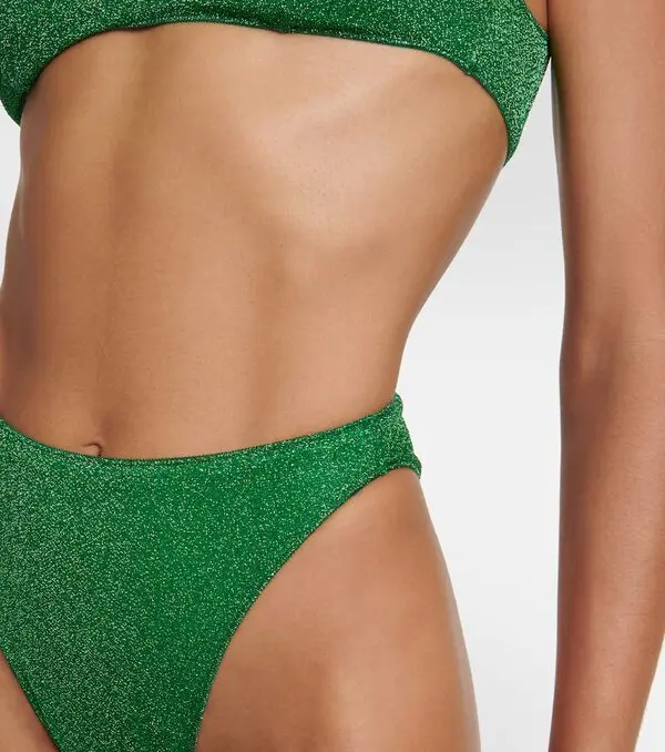 Oseree Lumiere Metallic Bikini Set