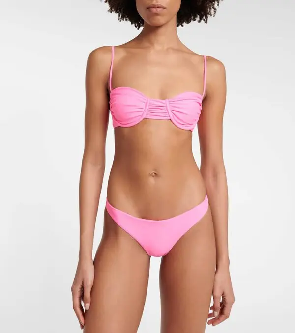 Jade Swim Mia Bikini Top - Pink