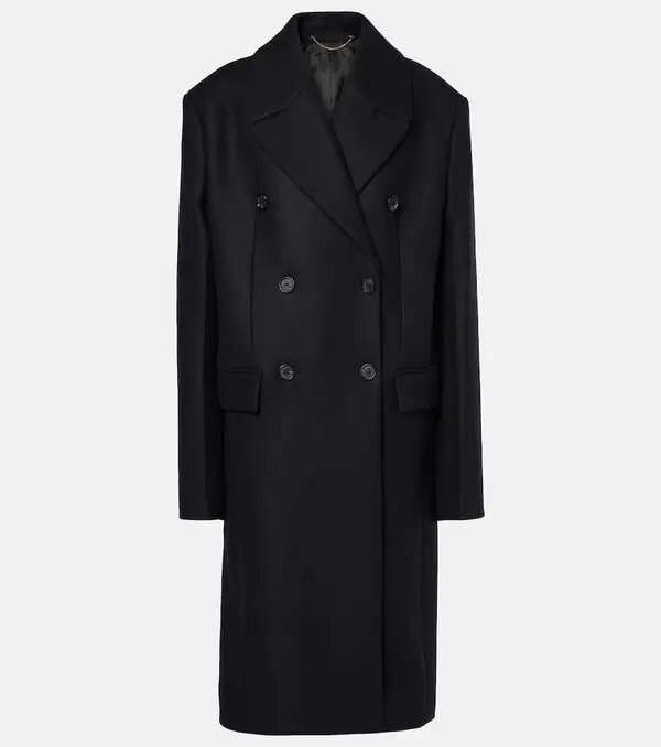 TOTEME Cropped Wool-blend Pea Coat