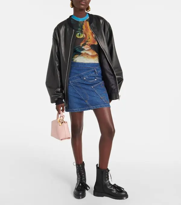 JW Anderson Leather Combat Boots