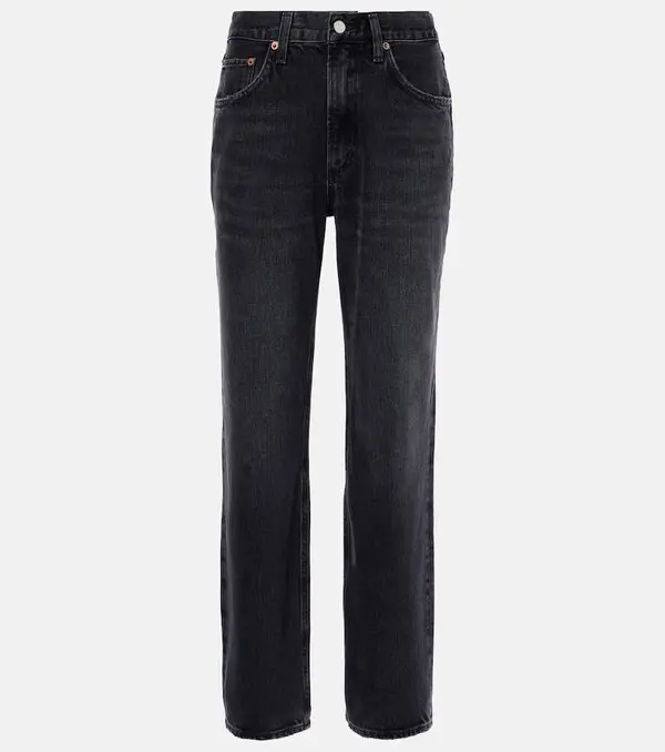 AGOLDE Valen Mid-rise Straight Jeans