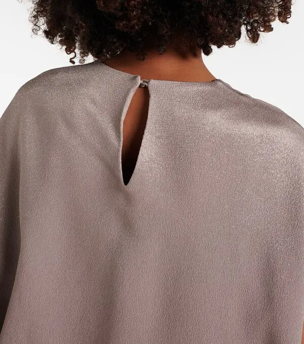 FFORME Ethel Metallic Top - Pink