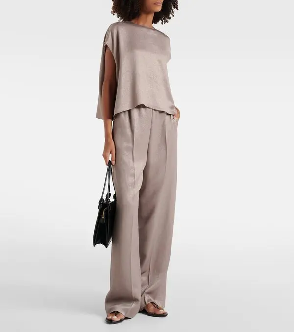 FFORME Ethel Metallic Top - Pink