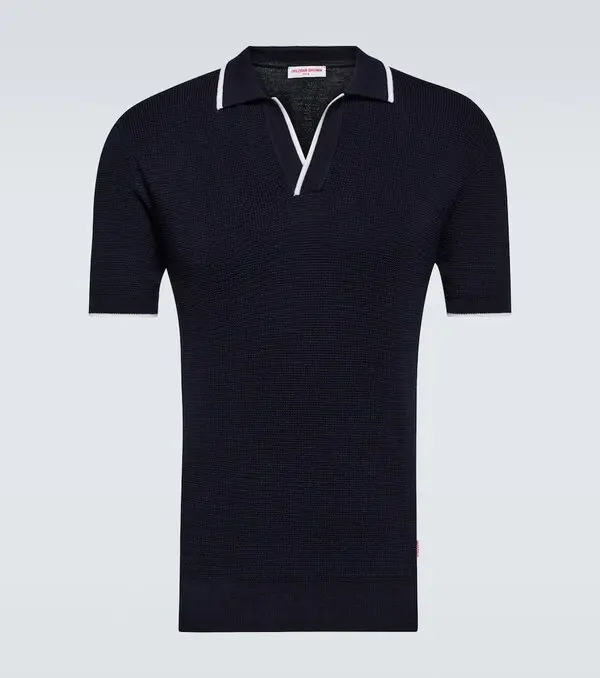 Orlebar Brown Horton Wool Polo Shirt