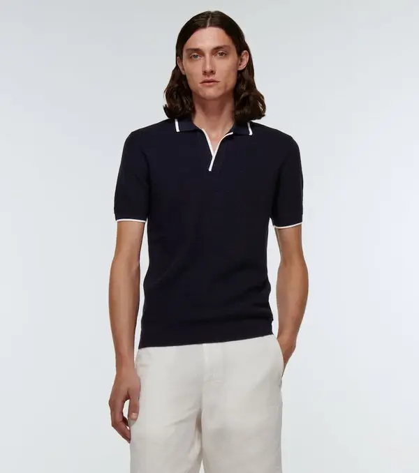 Orlebar Brown Horton Wool Polo Shirt