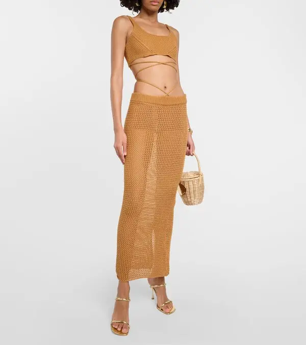BANANHOT Alma Knitted Bra Top