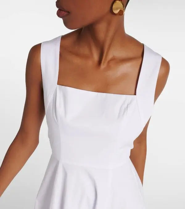 Staud Teresa Cotton Midi Dress