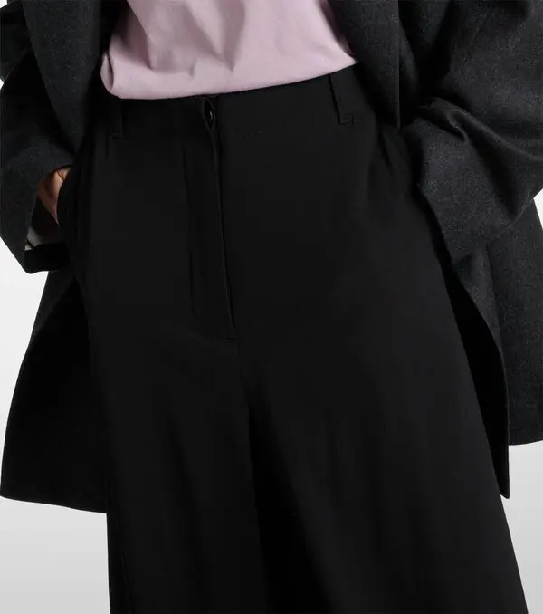Dries Van Noten Wool-blend Maxi Skirt