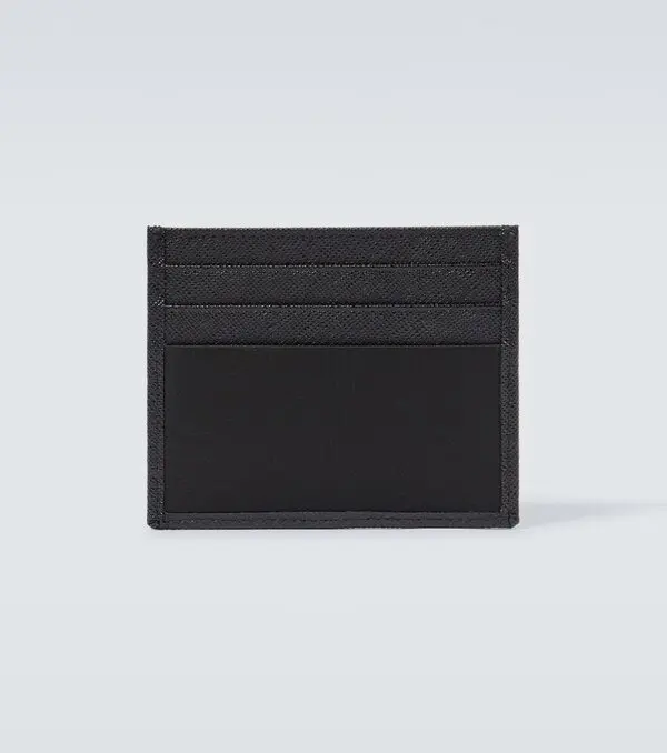 Prada Re-nylon Leather-trimmed Card Holder