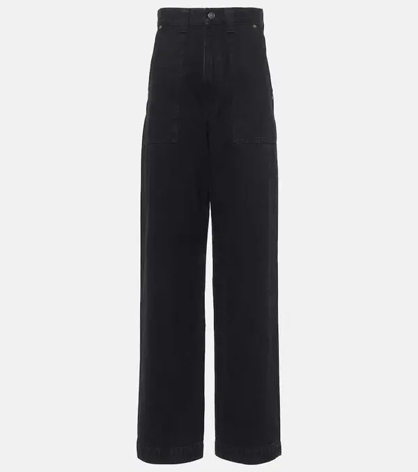 Khaite Hewitt High-rise Straight Jeans