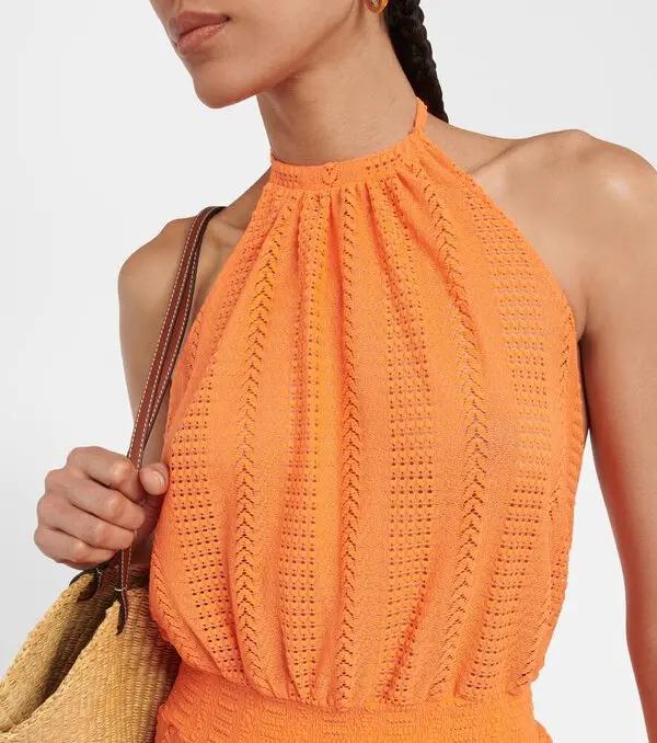 Melissa Odabash Maeva Halter-neck Maxi Dress