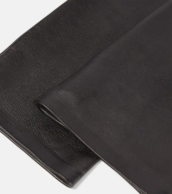 THE ROW Simon Leather Gloves