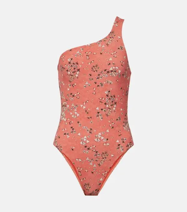 Isabel Marant Étoile Sage One-shoulder Swimsuit - Pink