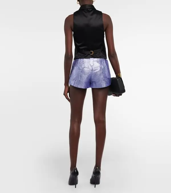 TOM FORD Metallic Shorts