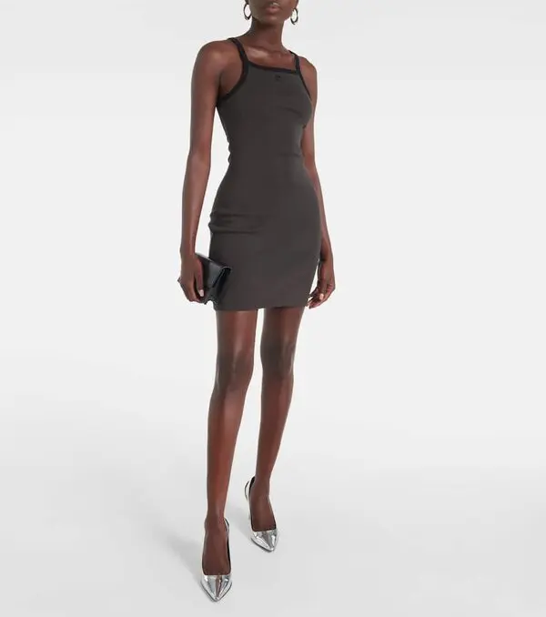 COURREGES Cotton Minidress
