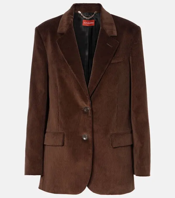 Altuzarra Jules Cotton Corduroy Blazer