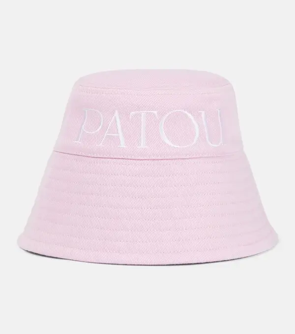 PATOU Logo Bucket Hat - Pink