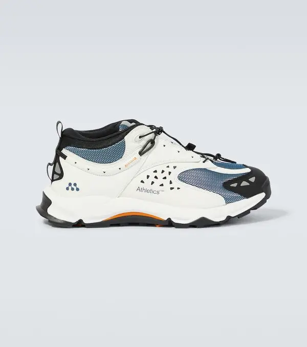 ATHLETICS FOOTWEAR 2.0 Mid Leather-trimmed Sneakers