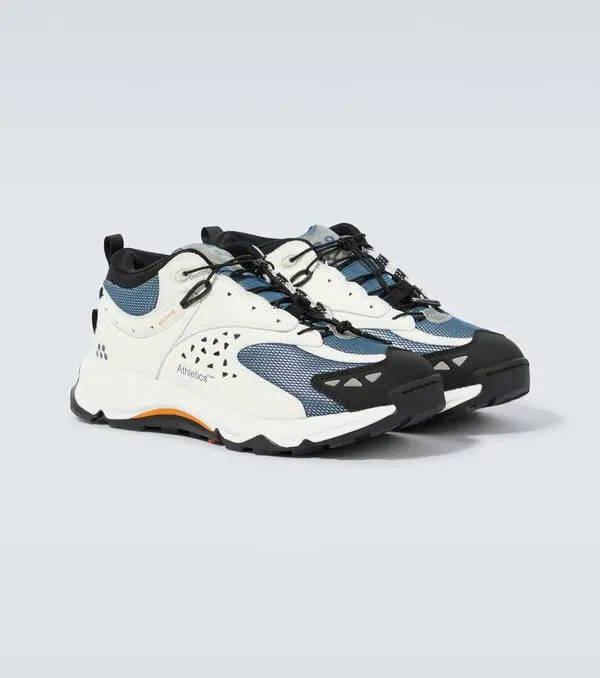 ATHLETICS FOOTWEAR 2.0 Mid Leather-trimmed Sneakers