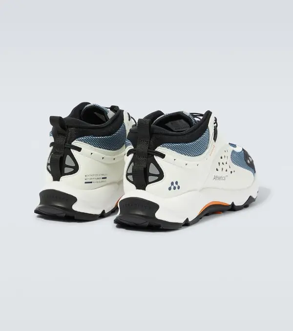 ATHLETICS FOOTWEAR 2.0 Mid Leather-trimmed Sneakers