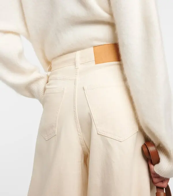 Alanui High-rise Wide-leg Jeans