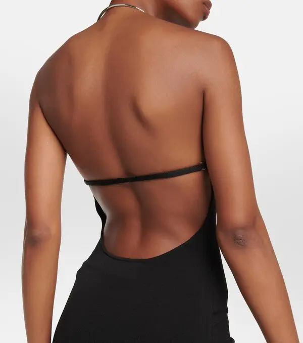 AYA MUSE Clava Halterneck Maxi Dress