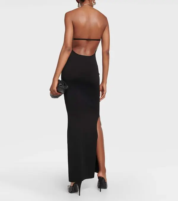 AYA MUSE Clava Halterneck Maxi Dress