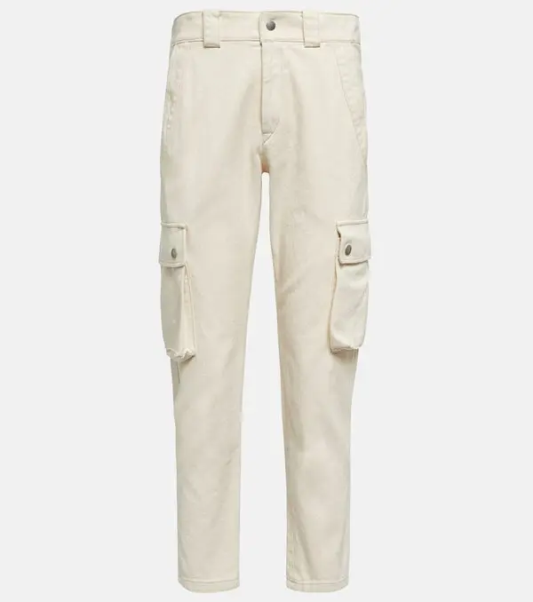 Isabel Marant Étoile Evalia Tapered Cotton Cargo Pants